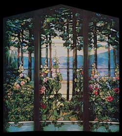 Tiffany leaded panels